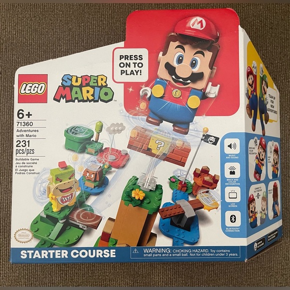 Lego | Toys | Lego Super Mario Adventures With Mario Starter Course ...